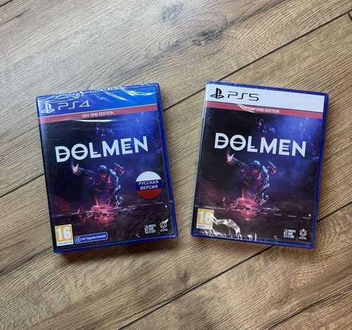 Диск dolmen ps4 / ps5 новый