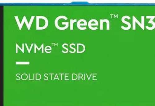 Твердотельный накопитель SSD WD Green SN350 NVMe W