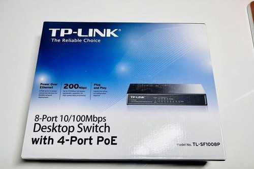 Коммутатор TP-Link TL-SF1008P