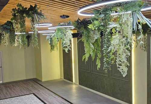 Искусственные растения /озеленение потолка