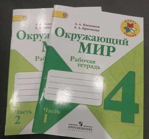 Рабочая тетрадь по окружающему миру 4 класс