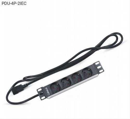 Блок розеток Cabeus PDU 10", 1U, PDU-4P-2IEC