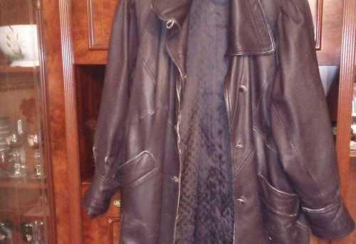 Куртка кожаная женская 50 размер