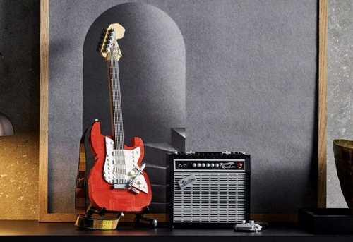 Гитара Fender Stratocaster Lego Ideas 21329, новая