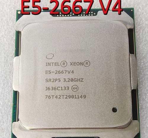 Процессор Intel xeon e5 2667 v4