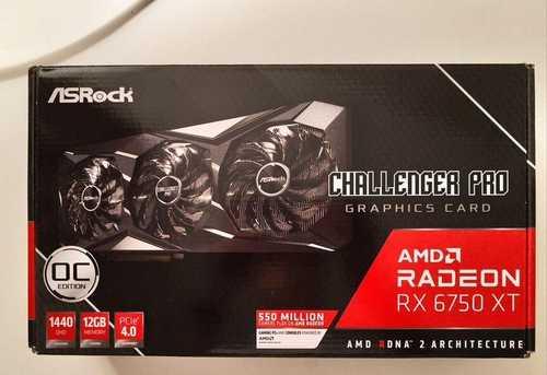 AMD Radeon RX 6750 XT 12 GB (ASRock Challenger)