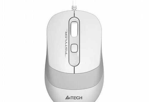 Мышь A4Tech Fstyler FM10, белый/серый