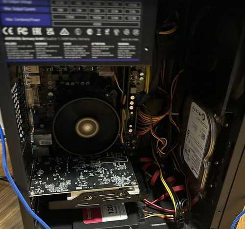 Игровой компьютер rx560 4gb