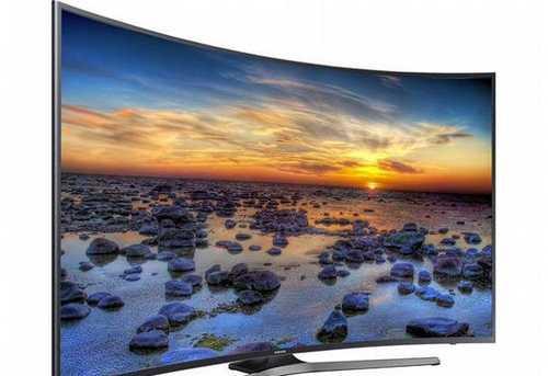 Телевизор samsung UE55KU6172U, 4k, изогнутый экран