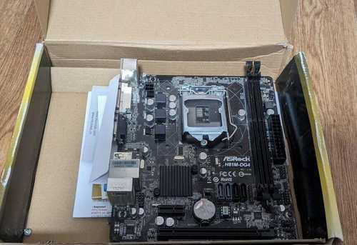 Материнская плата asrock h81M-DG4 lga 1150