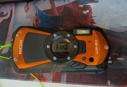 Защищенный Цифровой фотоаппарат ricoh WG-80 Orange