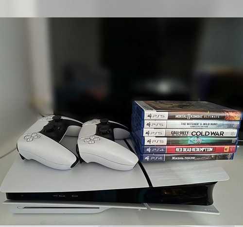 Sony playstation 5 slim с дисководом 1 Тб