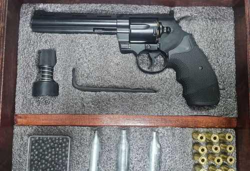 Револьвер KWC Colt Python 4 inch со2