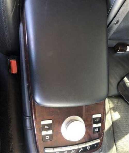 Подлокотник задний mercedes w221 с мультимедиа