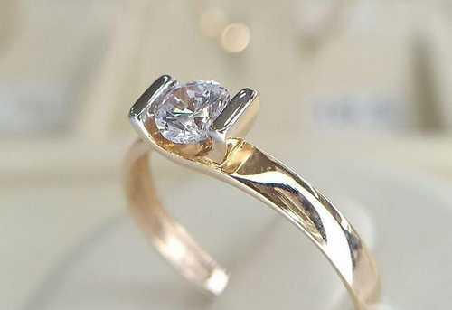 Золотое кольцо 585 пробы золото (Ладо)