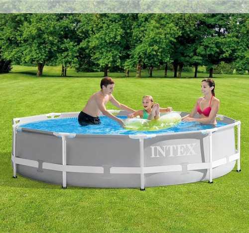 Каркасный бассейн Intex 305x76 см новый