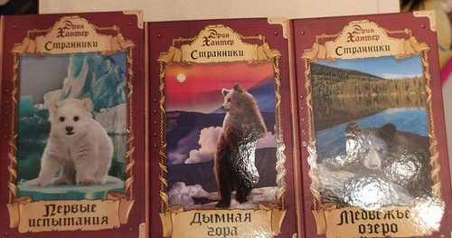 Серия книг Эрин Хантер "Странники"