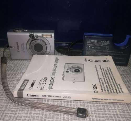 Canon Ixus 400 фотоаппарат
