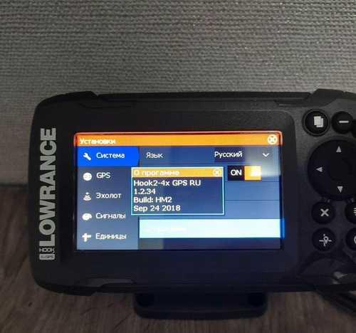 Эхолот lowrance hook2 4x bullet gps