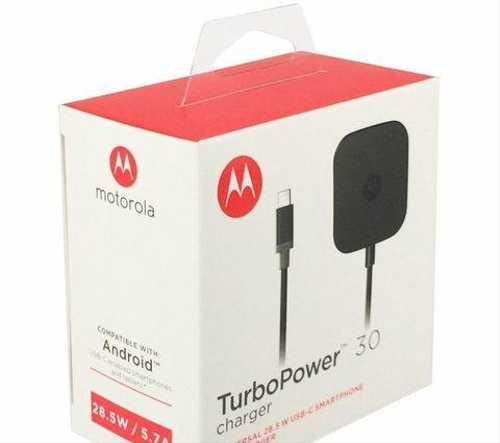 Зарядное Motorola TurboPower 30 + адаптер