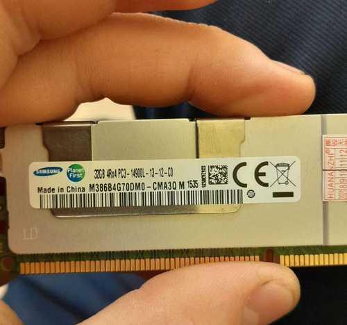 Оперативная память ddr3 32gb 1866M386B4G70DM0