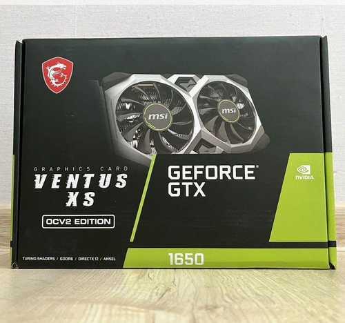 Видеокарта Geforce gtx 1650 ventus