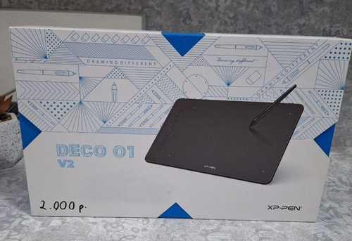 Графический планшет XP-Pen Deco 01 V2