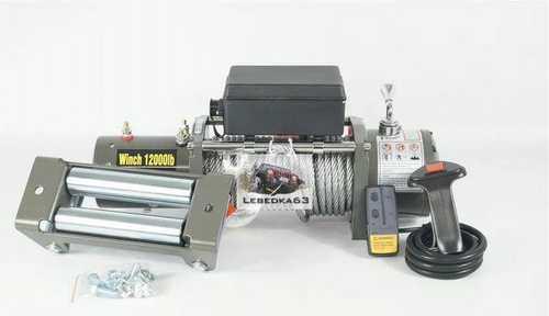 Лебедка Electric Winch 12000 lbs 24V на эвакуатор