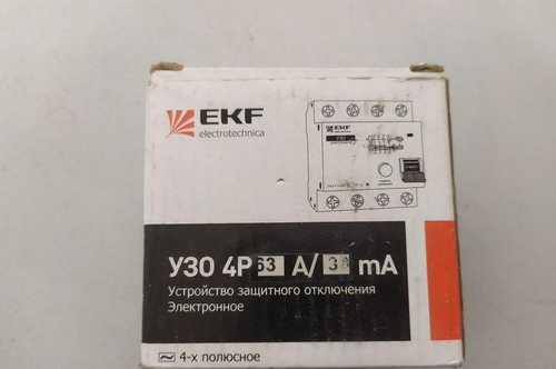 Ekf Устройство защитного отключения узо 4p