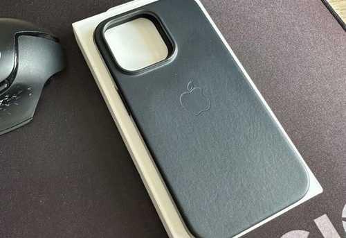 Чехол Apple iPhone 14 Pro Leather MagSafe ориг