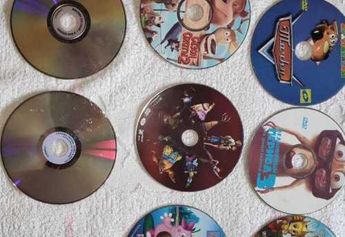 DVD диски детские мультики