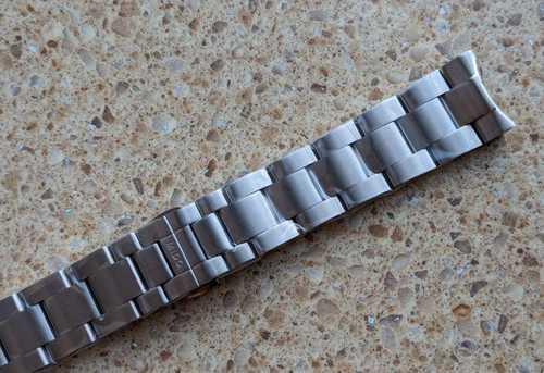Mido Multifort браслеты 22мм литые серебристые