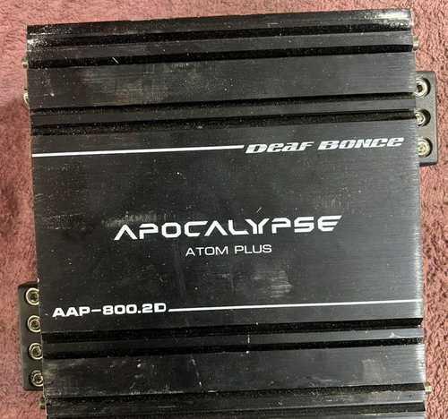 Усилитель apocalypse AAP-800.2D Atom Plus