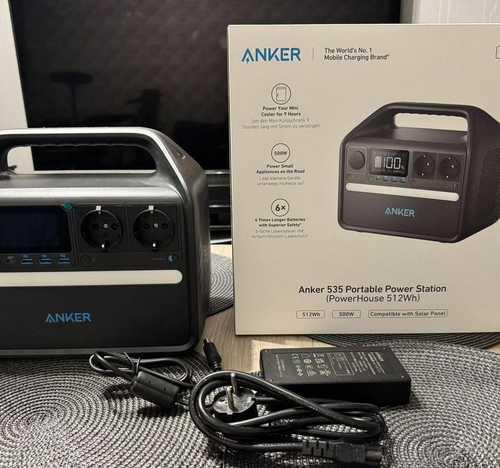 Портативная электростанция Anker 535 (512Wh)