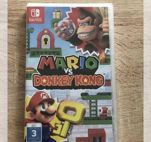 Mario vs donkey kong switch