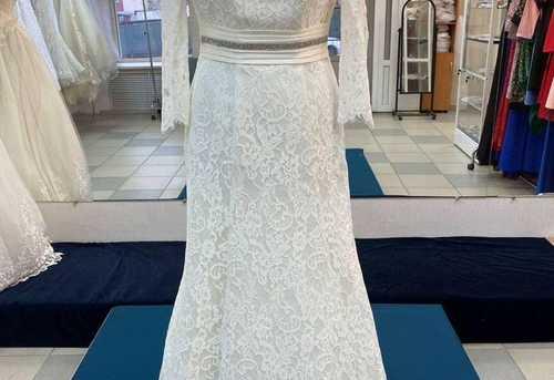 Свадебное платье новое размер 46-48