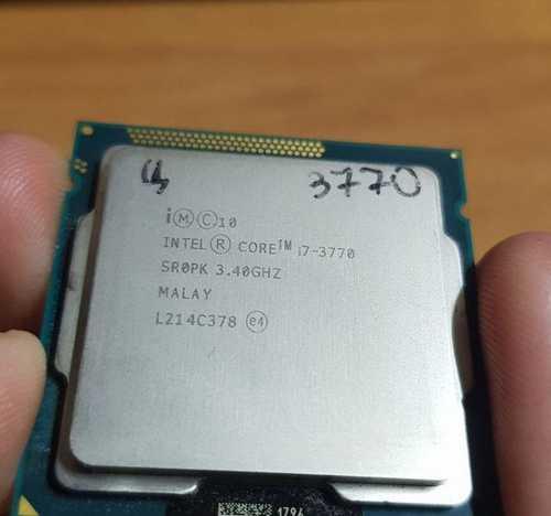 Процессор Intel core i7 3770