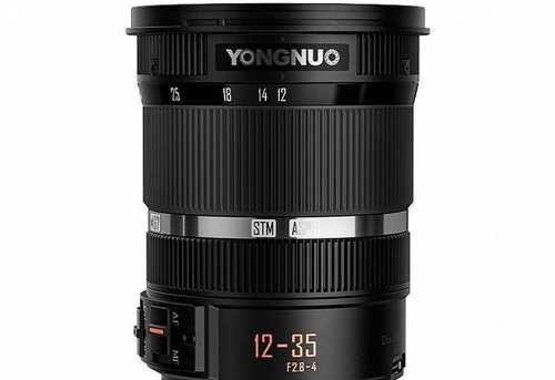 Объектив Yongnuo YN12-35MM F2.8-4M для m4/3