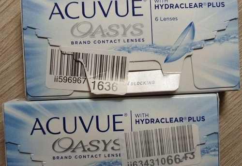 Линзы контактные acuvue oasys двухнедельные