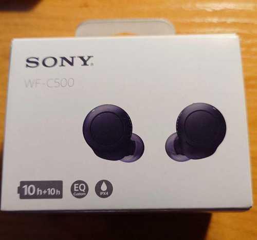 Беспроводные наушники Sony wf c500