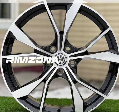 Литые диски в стиле Volkswagen R20 5x112 srt. НДС