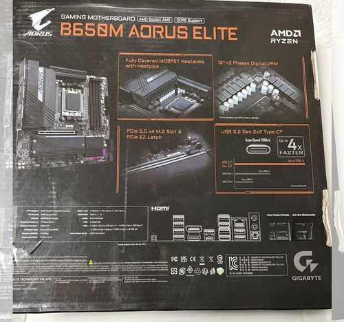 Материнская плата B650M aorus elite