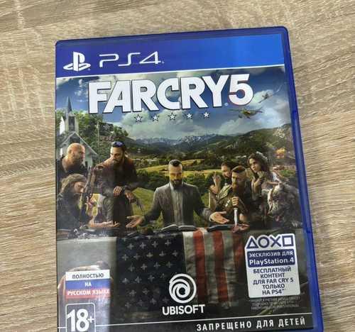 Far Cry 5 ps4 диск