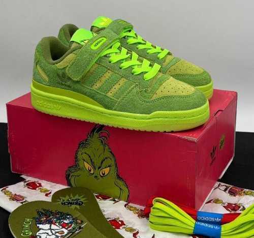 Adidas forum low grinch