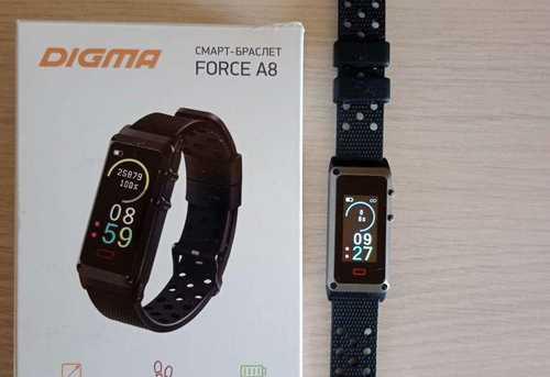 Смарт браслет digma force a8