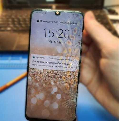 Дисплей ориг Samsung S21 FE (G990F) + установка