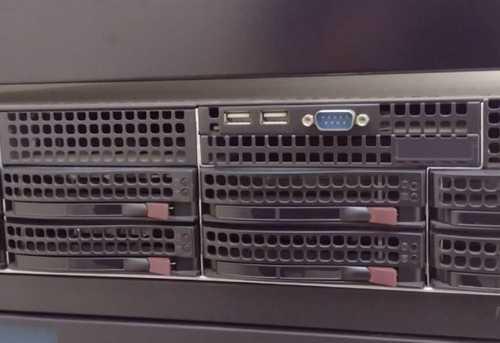 Сервер SuperMicro X9DR3i-F/E5-2620v2х2/128Gb/6HDD