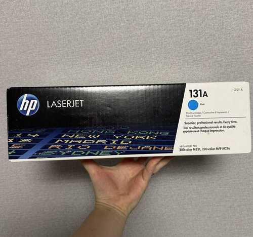 Картридж cyan hp laserjet 131A CF211A