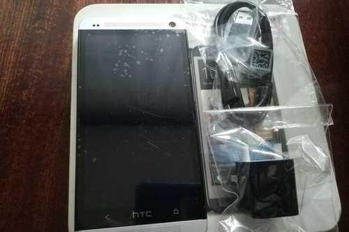 HTC One M7 две сим FullHD NFC 2Гб/32Гб состоян нов