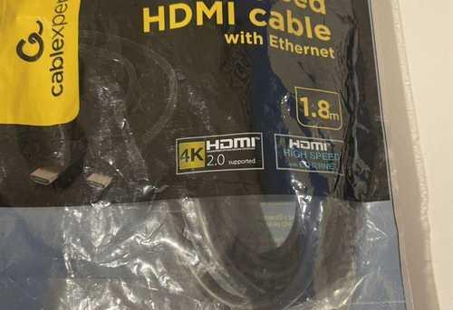 Кабель hdmi 1.8 m